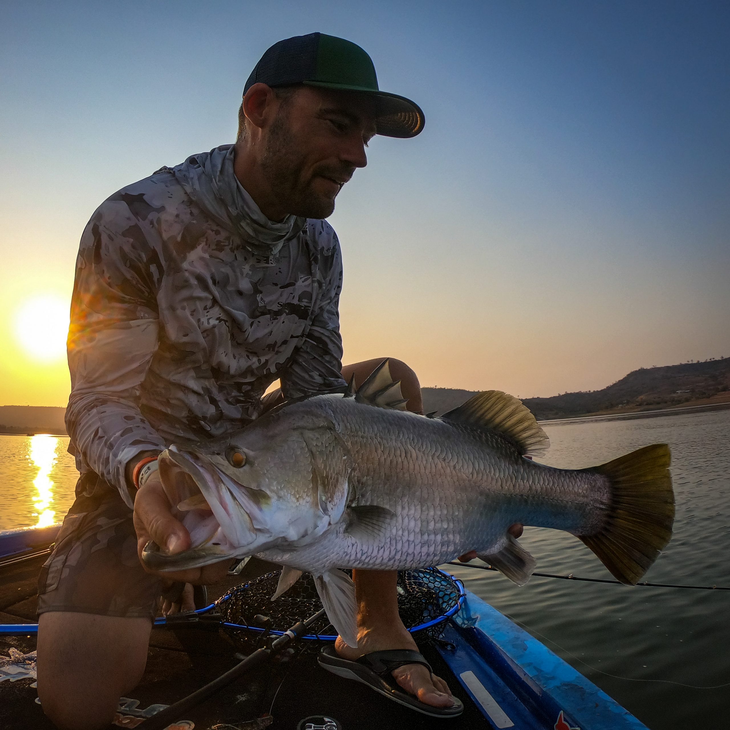 Camping Callide Dam, Cabins, Powered, Self Contained Sites, barramundi